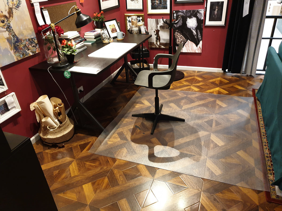 One Mat - Versatile Heavyduty Clear Floor Mat for Home Office Kitchen